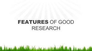Application of Research | PPT