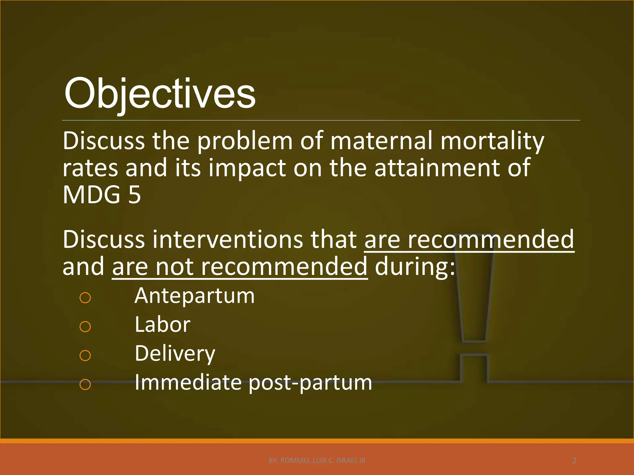 ESSENTIAL INTRAPARTUM CARE (Evidence-Based Practice) | PPTX