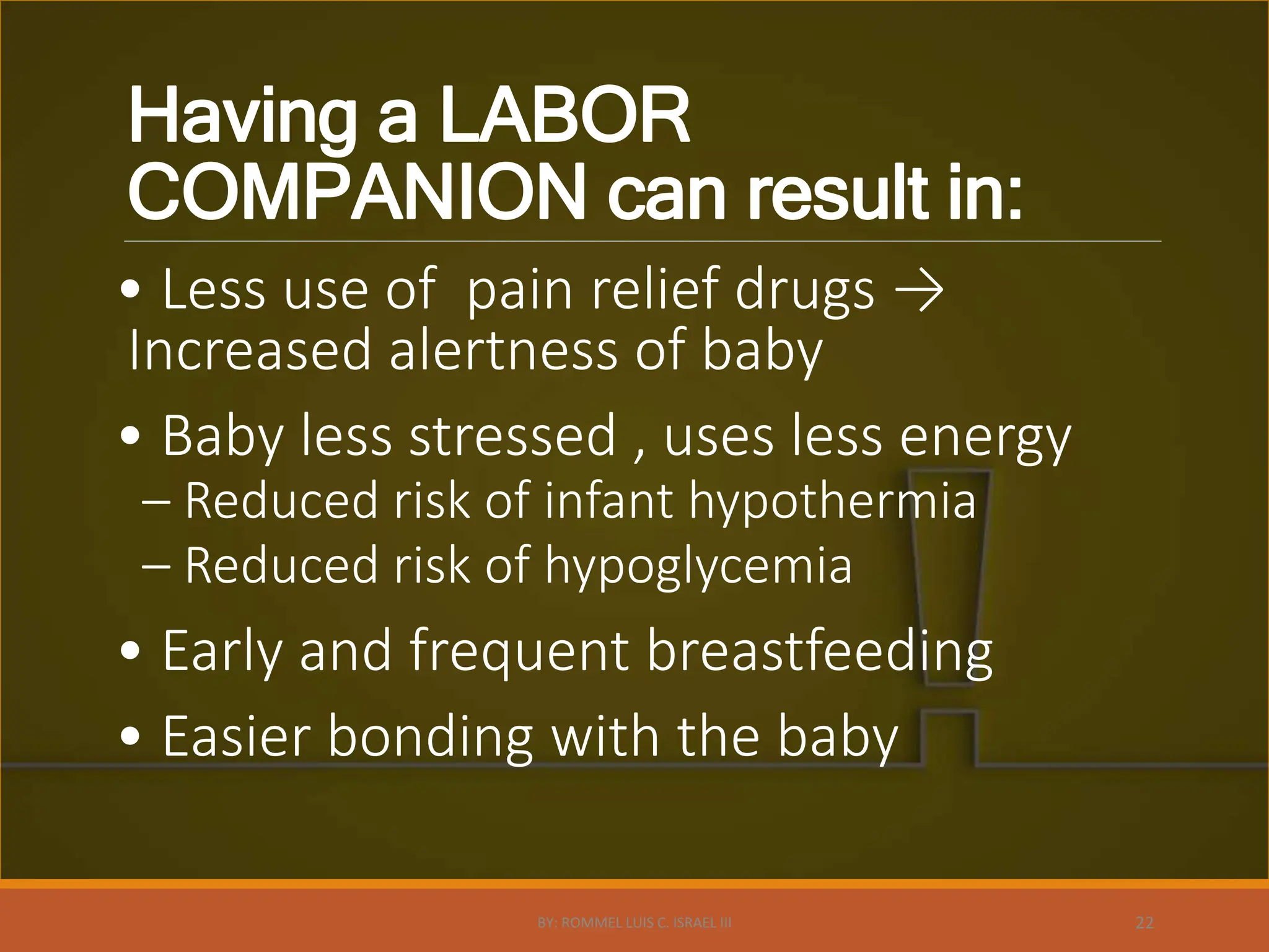 ESSENTIAL INTRAPARTUM CARE (Evidence-Based Practice) | PPTX