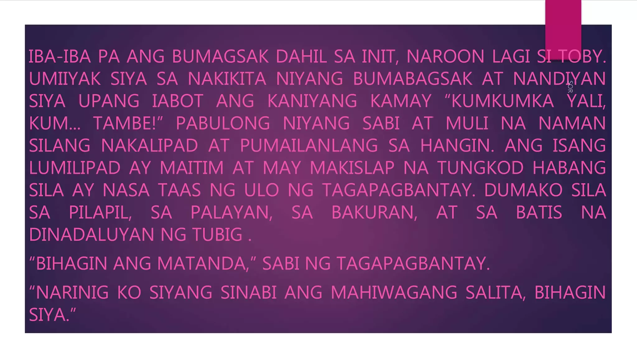 ARALIN 3.1 Liongo, Mga Pamantayan sa Pagsasaling-Wika, Naglalahad | PPTX