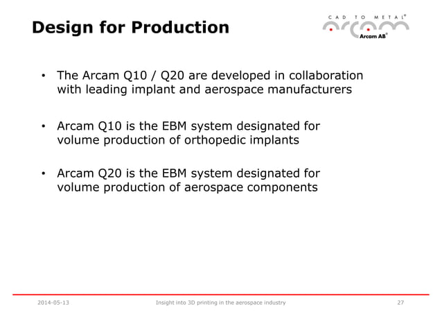 Sirris_am in aviation and aerospace_arcam additive manufacturing with ...