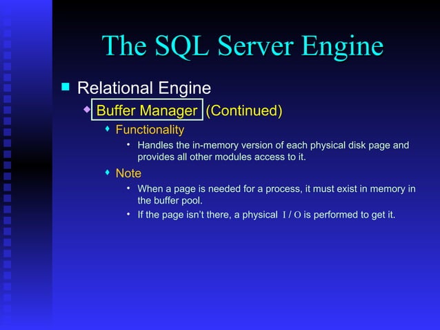 SQL Server 2000 Research Series - Architecture Overview | PPT