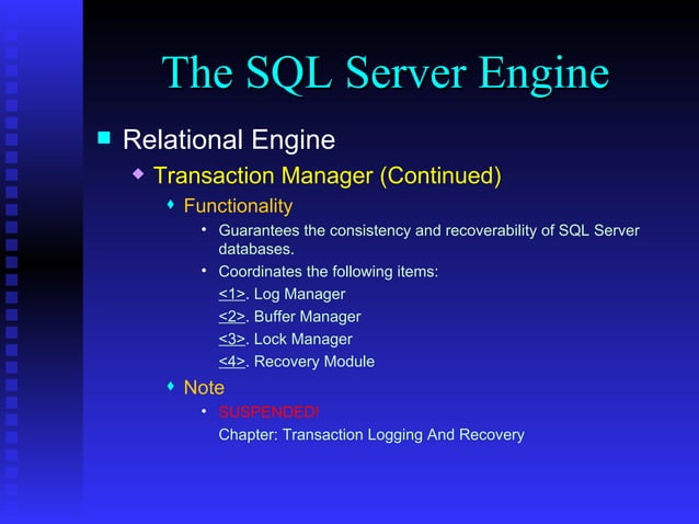SQL Server 2000 Research Series - Architecture Overview | PPT