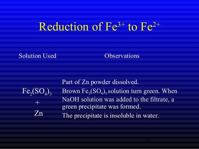 3 a redox reaction