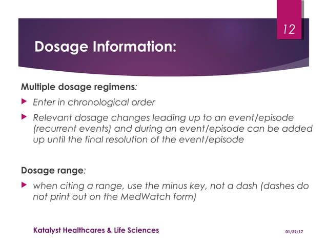 Argus Product Tab Screens - Katalyst HLS | PPT | Pharmaceutical Drugs ...