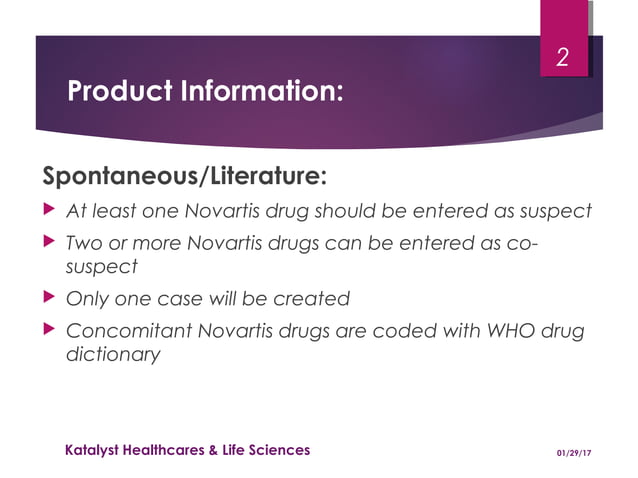 Argus Product Tab Screens - Katalyst HLS | PPT | Pharmaceutical Drugs ...