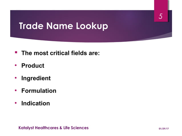 Argus Product Tab Screens - Katalyst HLS | PPT | Pharmaceutical Drugs | Medical Health