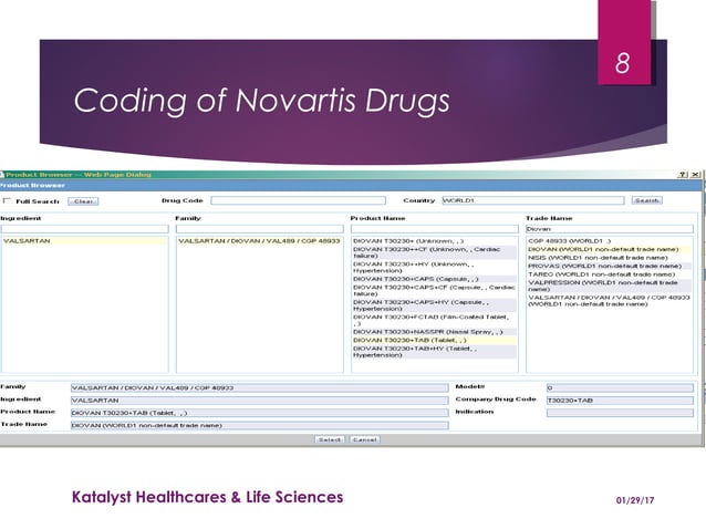 Argus Product Tab Screens - Katalyst HLS | PPT | Pharmaceutical Drugs ...