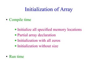 arrays in data structures | PDF