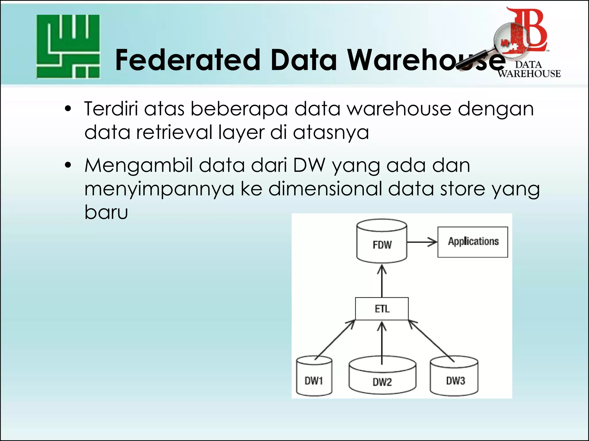 Arsitektur Data Warehouse | PDF