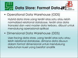 Arsitektur Data Warehouse | PDF