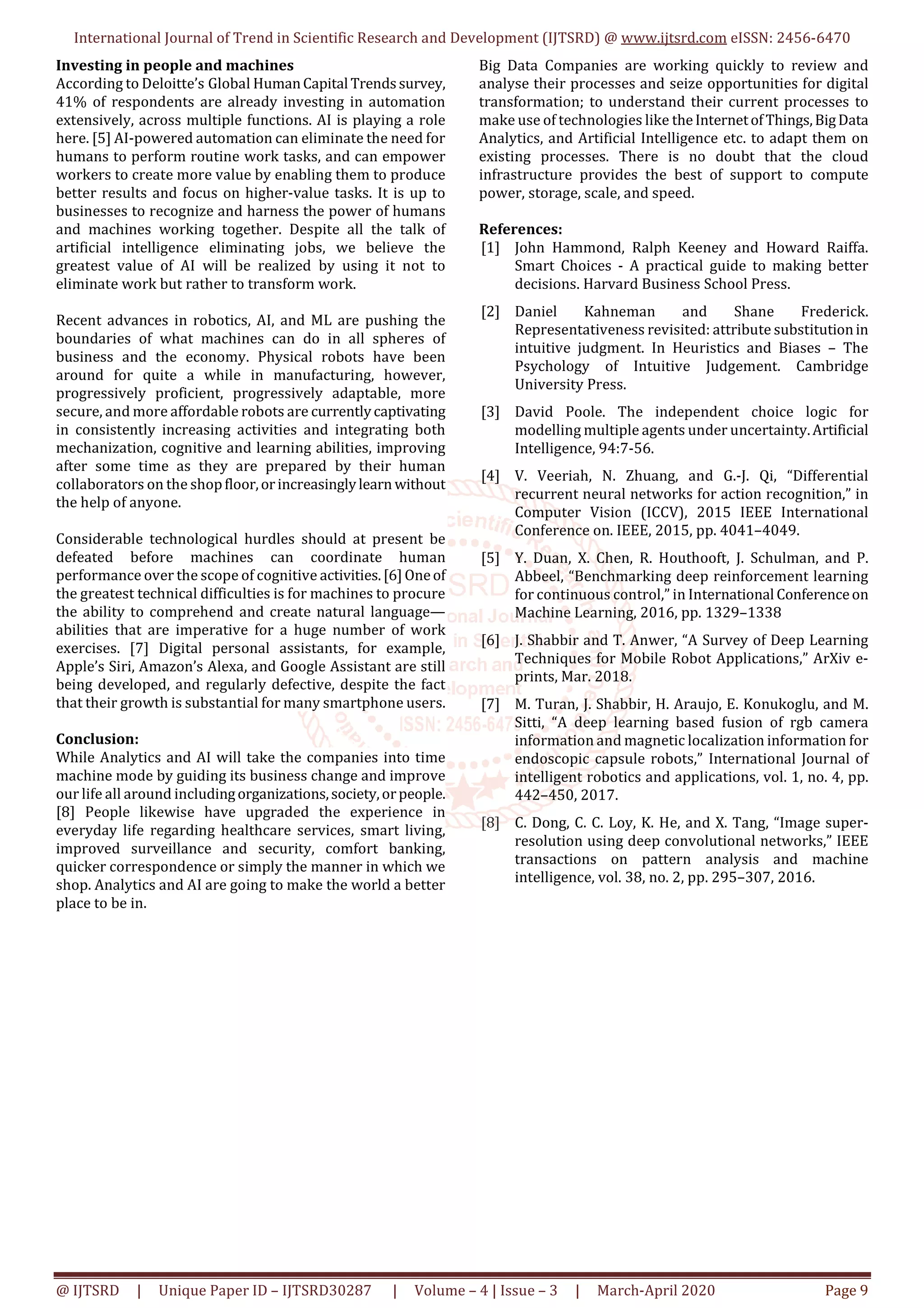 Artificial Intelligence Empowering the Future of Digital Transformation ...