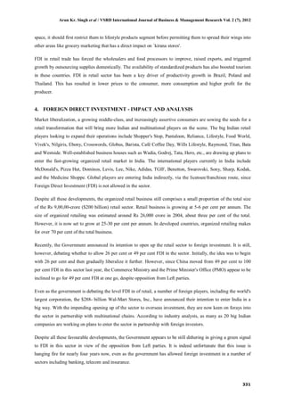 FDI | PDF | Retail Industry | Industries