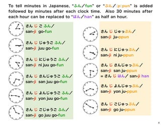 Lesson 3 asking & telling time in Japanese grammar_2