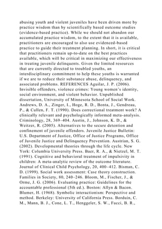 3 Assessment, Classification, and Treatment with Juvenile Delinque.docx