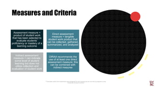 3)Assessment Plan Components | PPT
