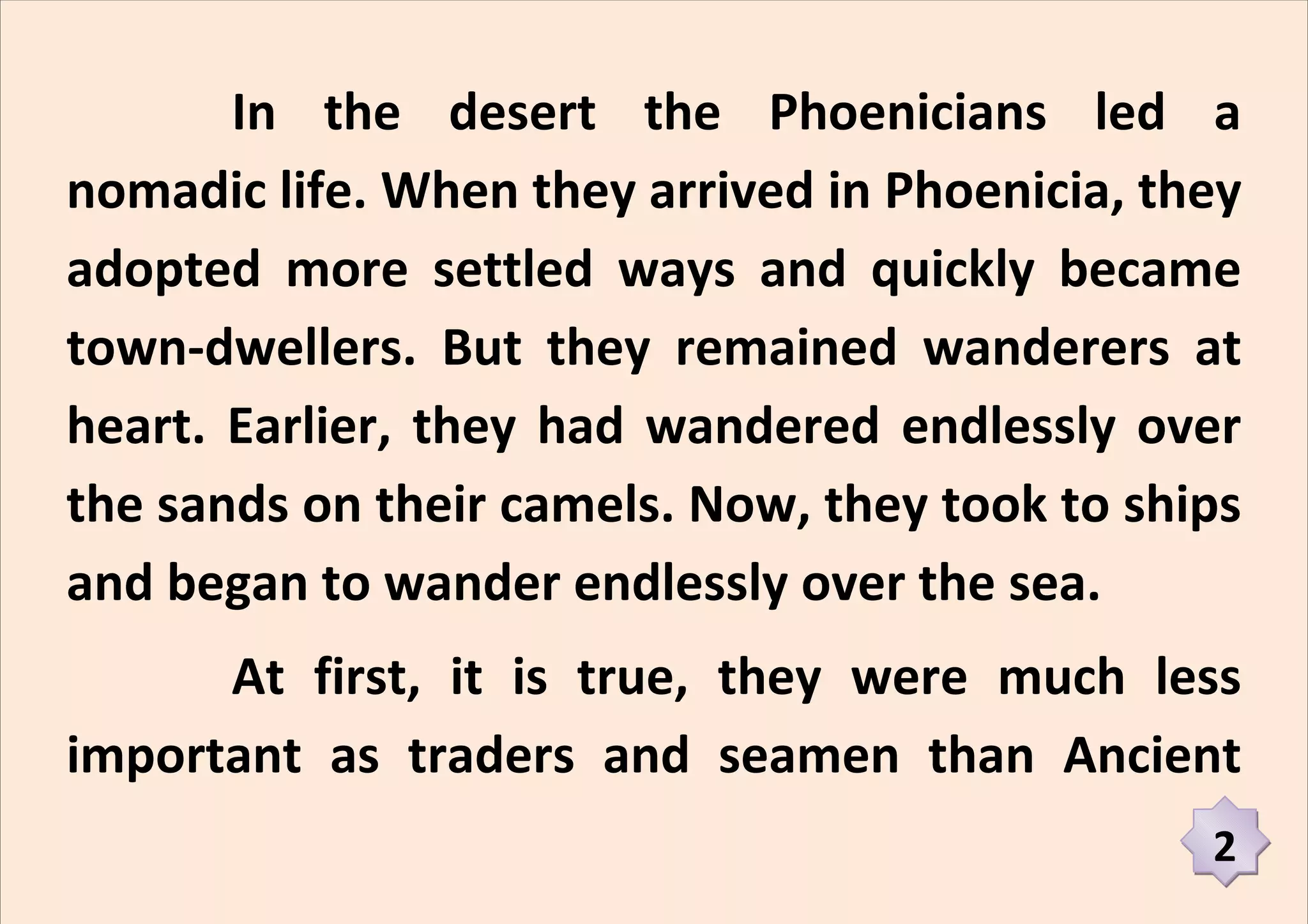 Ancient Civilization. The Phoenician | DOC