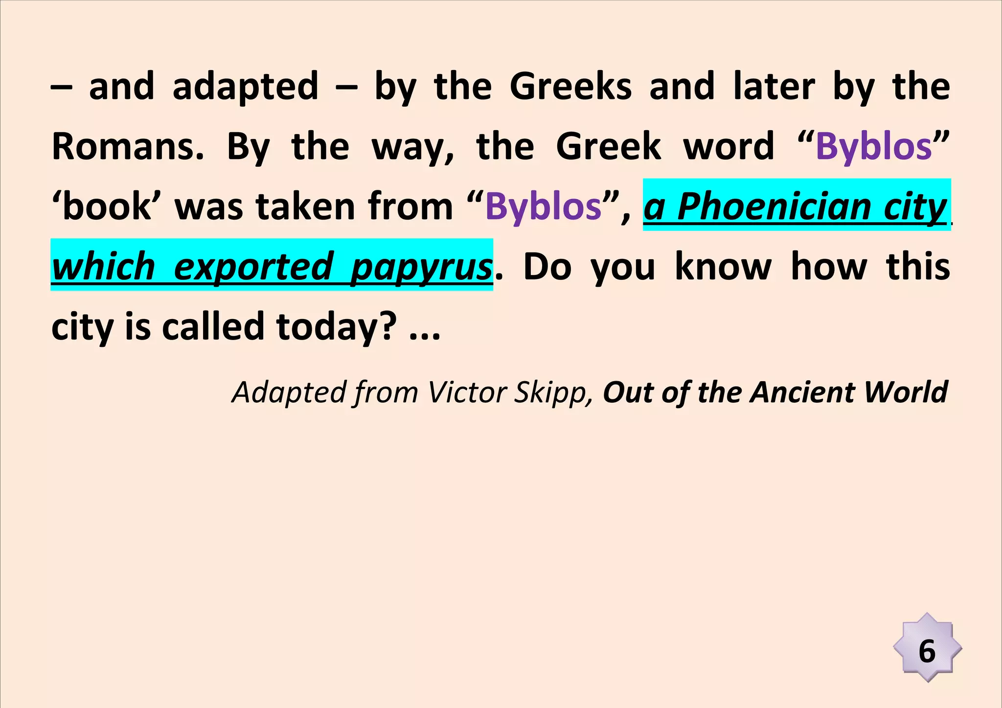 Ancient Civilization. The Phoenician | DOC