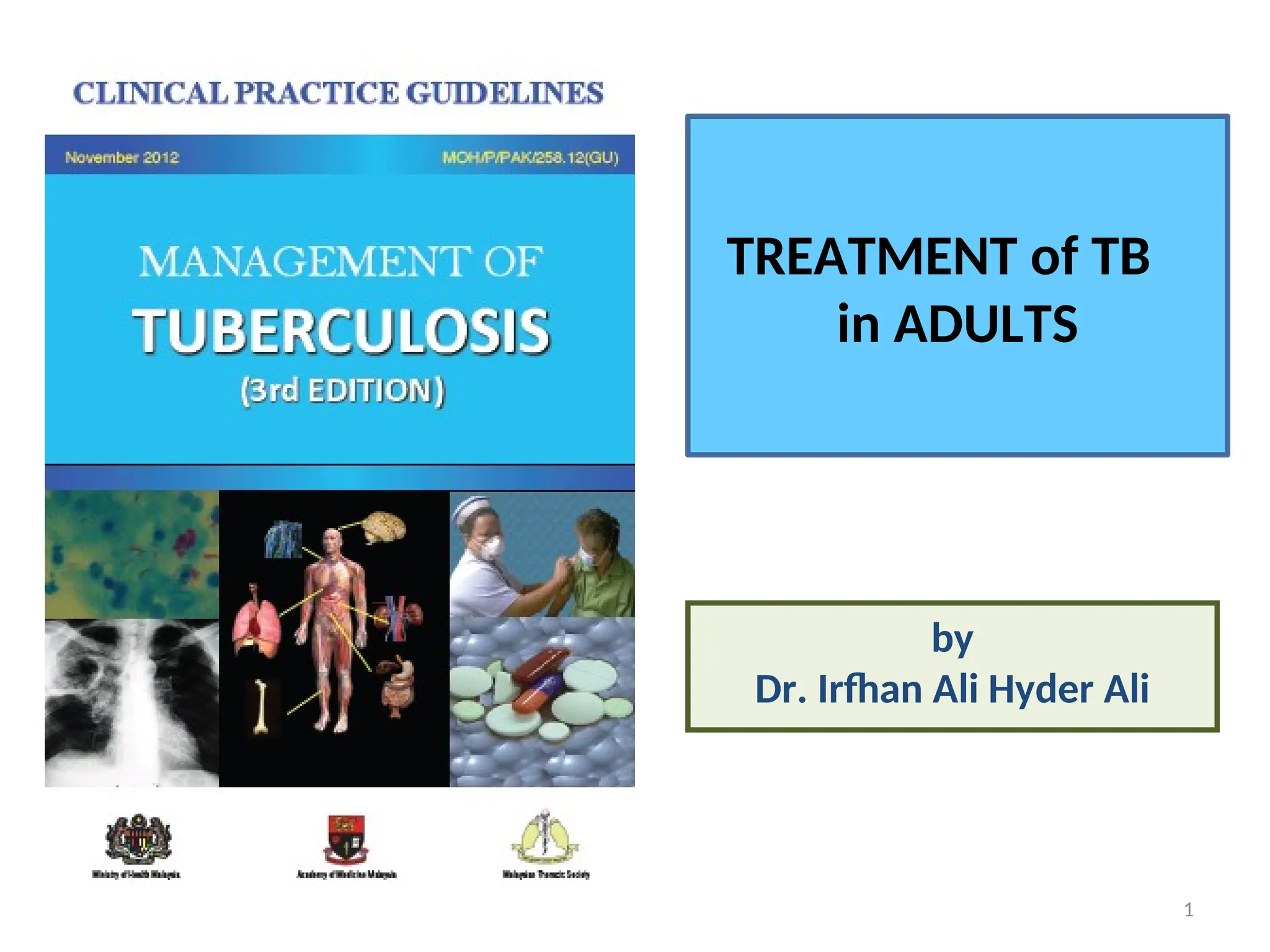 management of tuberculosis adult cpg malaysia | PPT