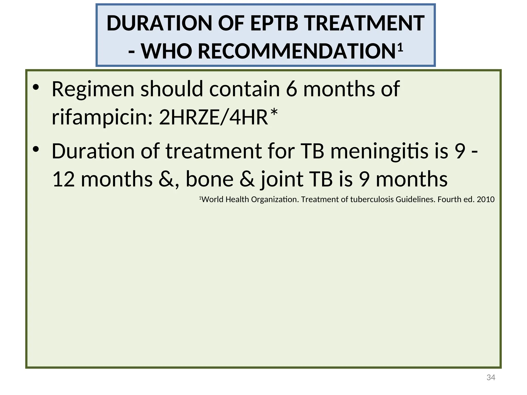 management of tuberculosis adult cpg malaysia | PPT