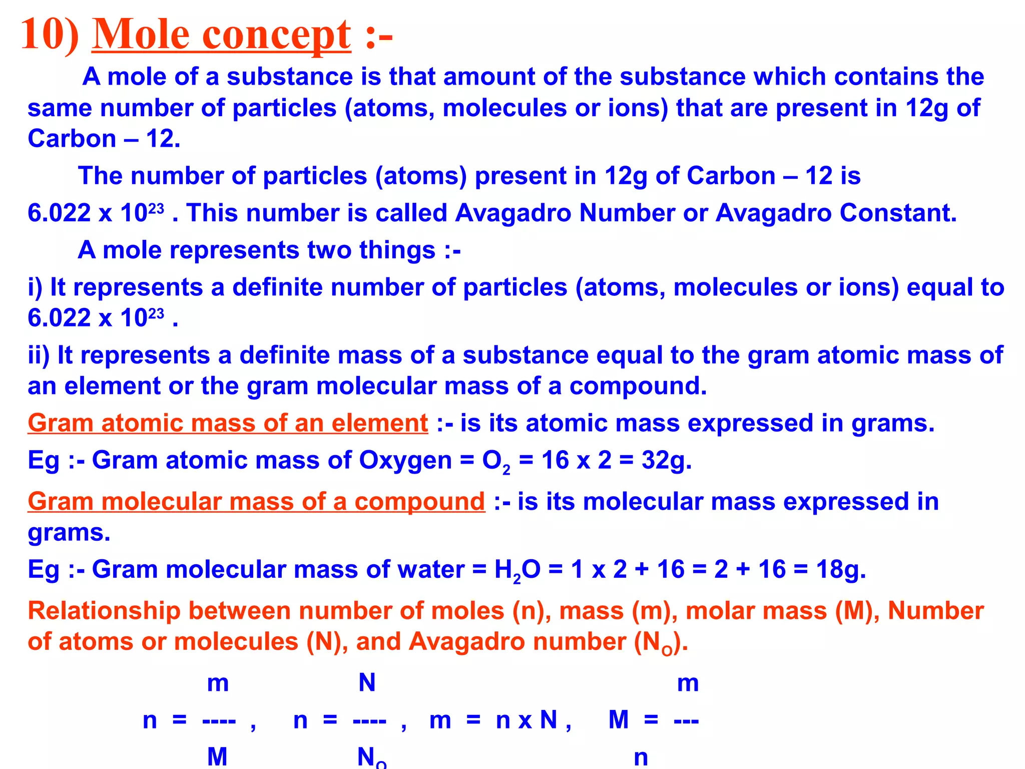 atoms and molecules | PPT