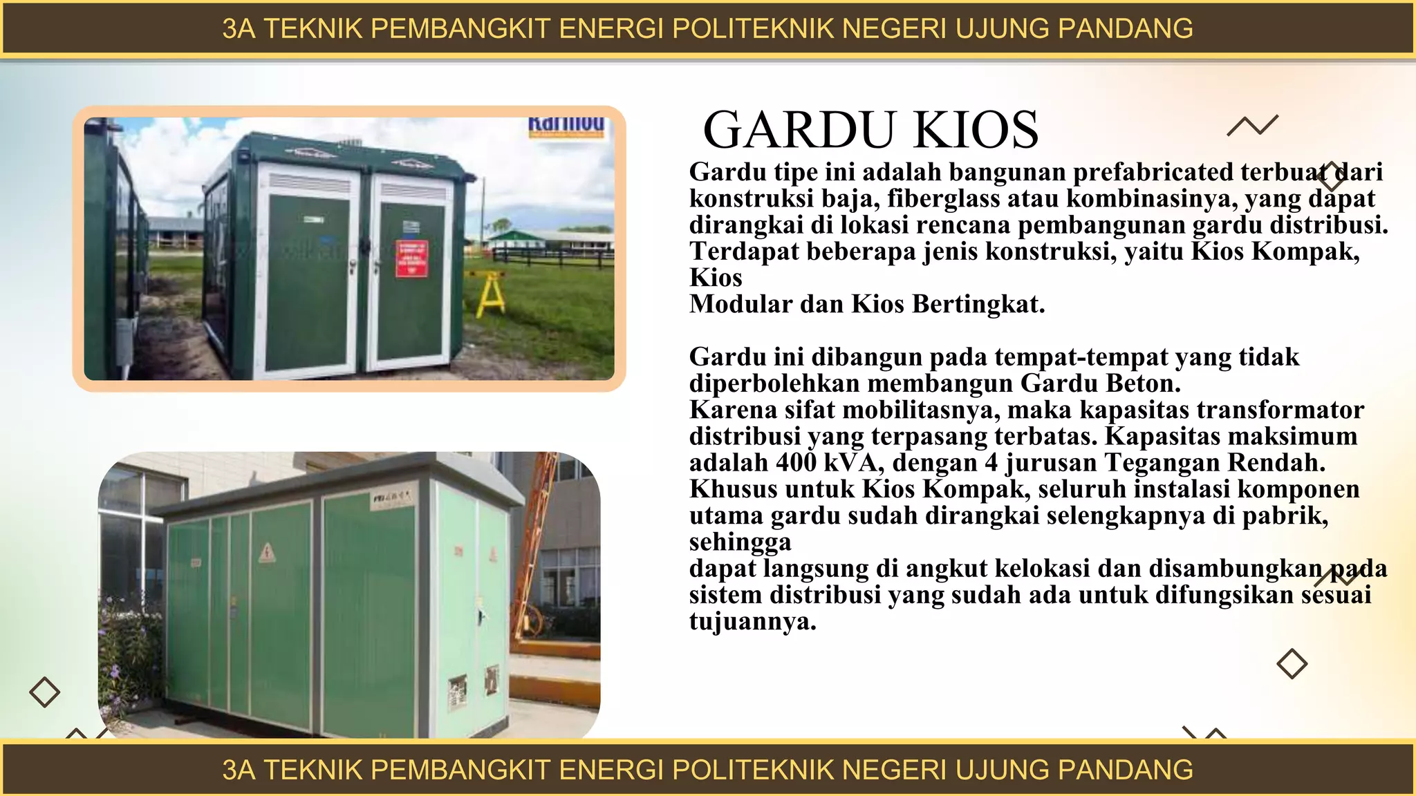 GARDU DISTRIBUSI SISTEM TENAGA LISTRIK | PPTX