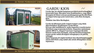 GARDU DISTRIBUSI SISTEM TENAGA LISTRIK | PPTX