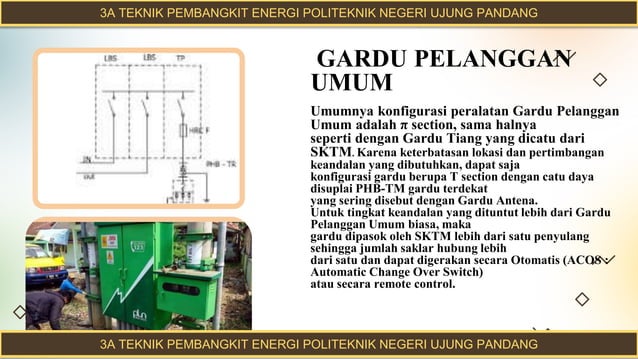 GARDU DISTRIBUSI SISTEM TENAGA LISTRIK | PPTX