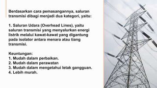 TRANSMISI SISTEM TENAGA LISTRIK | PPTX