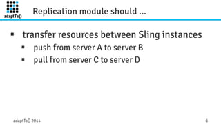 Data replication in Sling | PDF | Desktop Publishing | Computer Software and Applications