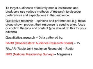 3 audiences and representation | PPT