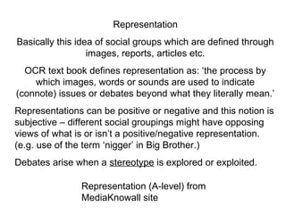 3 audiences and representation | PPT