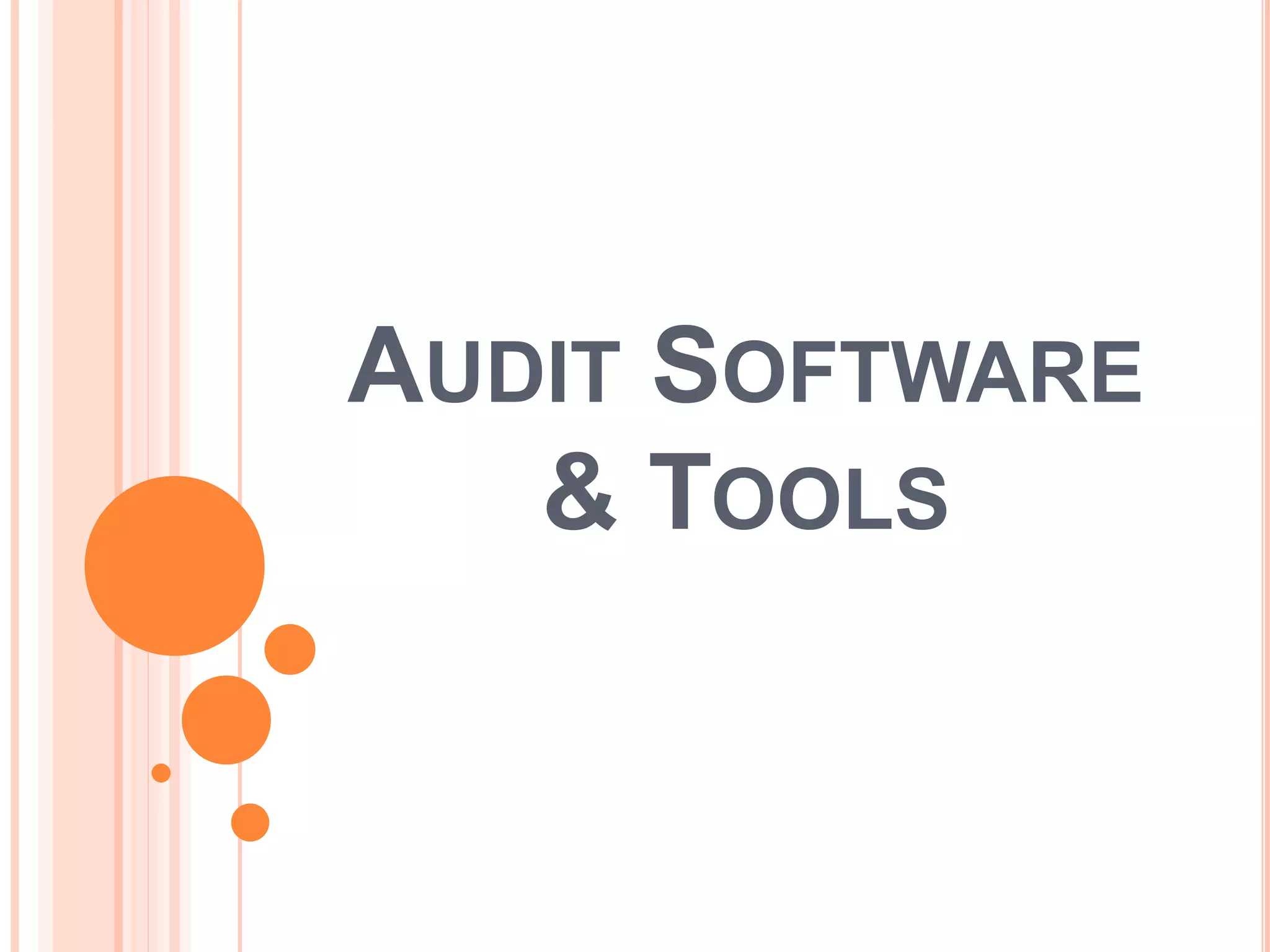 3Audit Software & Tools.pptx