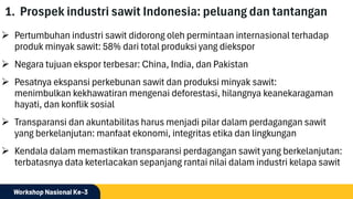 Tantangan penerapan pendekatan yuridiksi dari tinjauan rantai nilai industri sawit di Indonesia ...
