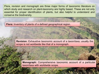 Flora, Revision and Monograph | PPT