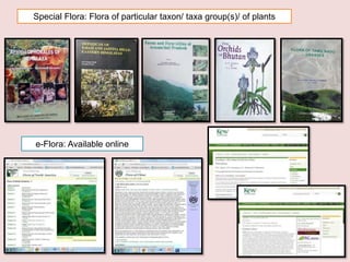 Flora, Revision and Monograph | PPT