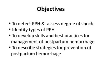3b. pph & shock | PPTX | Pregnancy | Reproductive Health