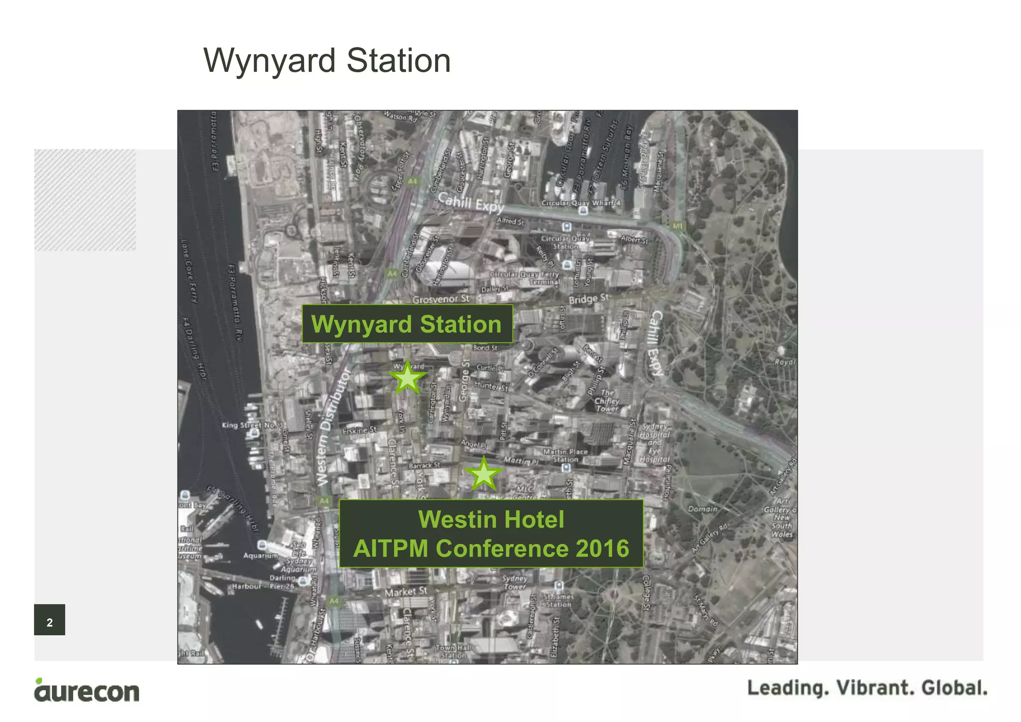 Wynyard Station Construction Pedestrian Flow Modelling | PPTX