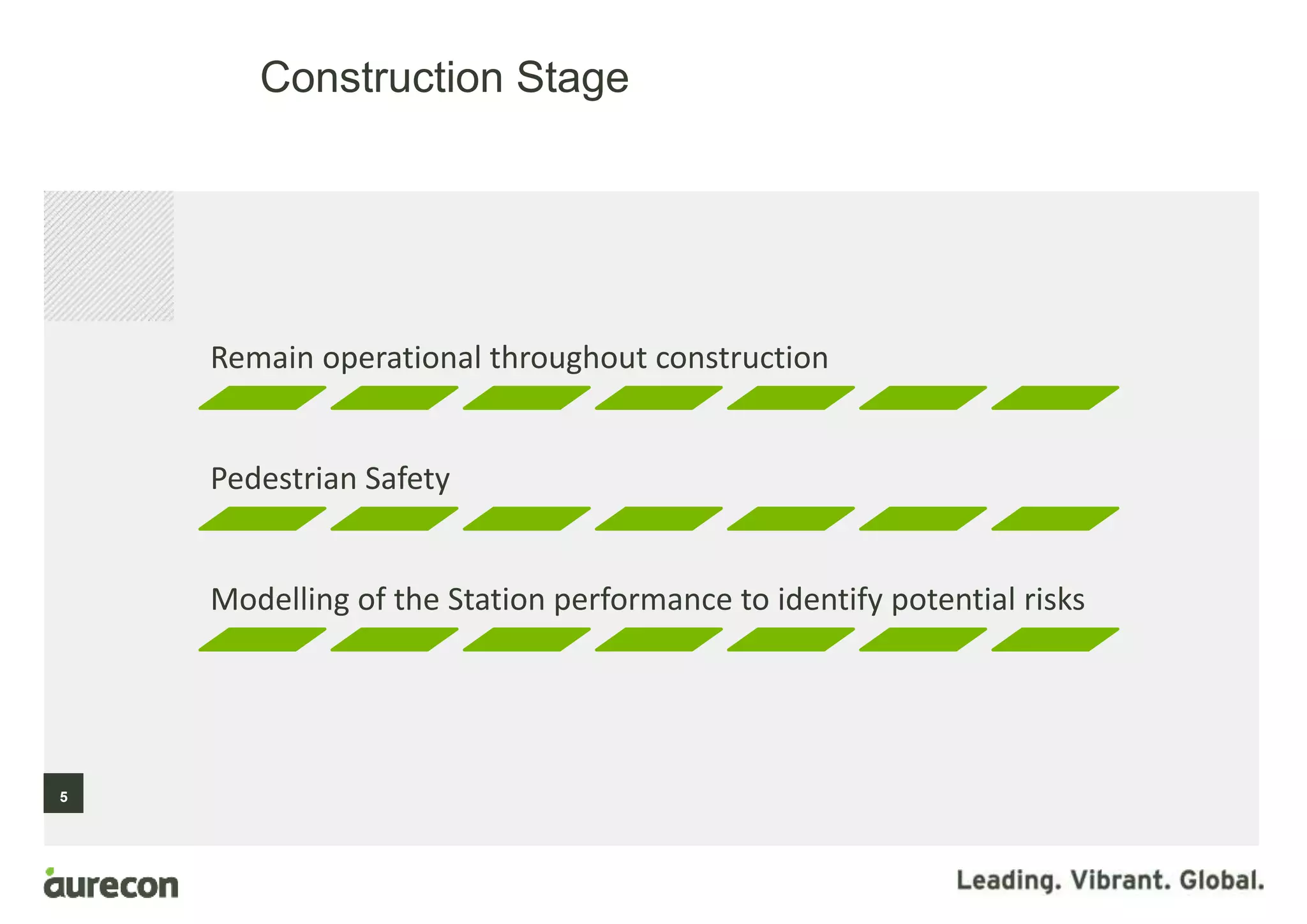 Wynyard Station Construction Pedestrian Flow Modelling | PPTX