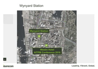 Wynyard Station Construction Pedestrian Flow Modelling | PPTX