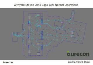 Wynyard Station Construction Pedestrian Flow Modelling | PPTX