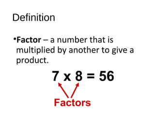 3b. odd evenproductfactor | PPT