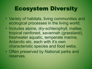 3B.1 Introduction to Biodiversity | PPTX