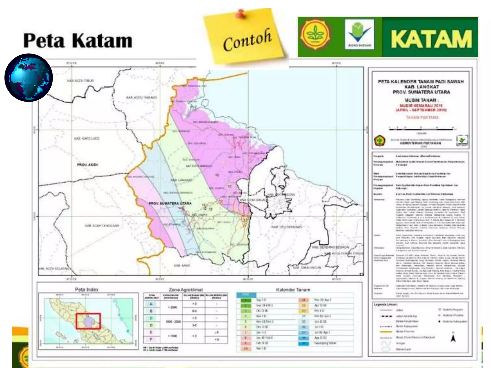 Aplikasi KATAM (Kalender Tanaman Terpadu) _ Materi Training ...