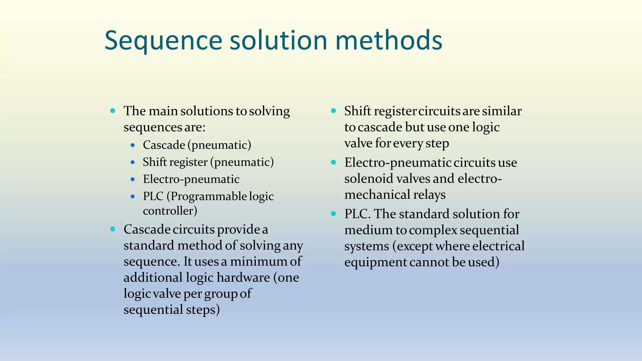 3 b. industrial pneumatic circuit advanced | PPTX