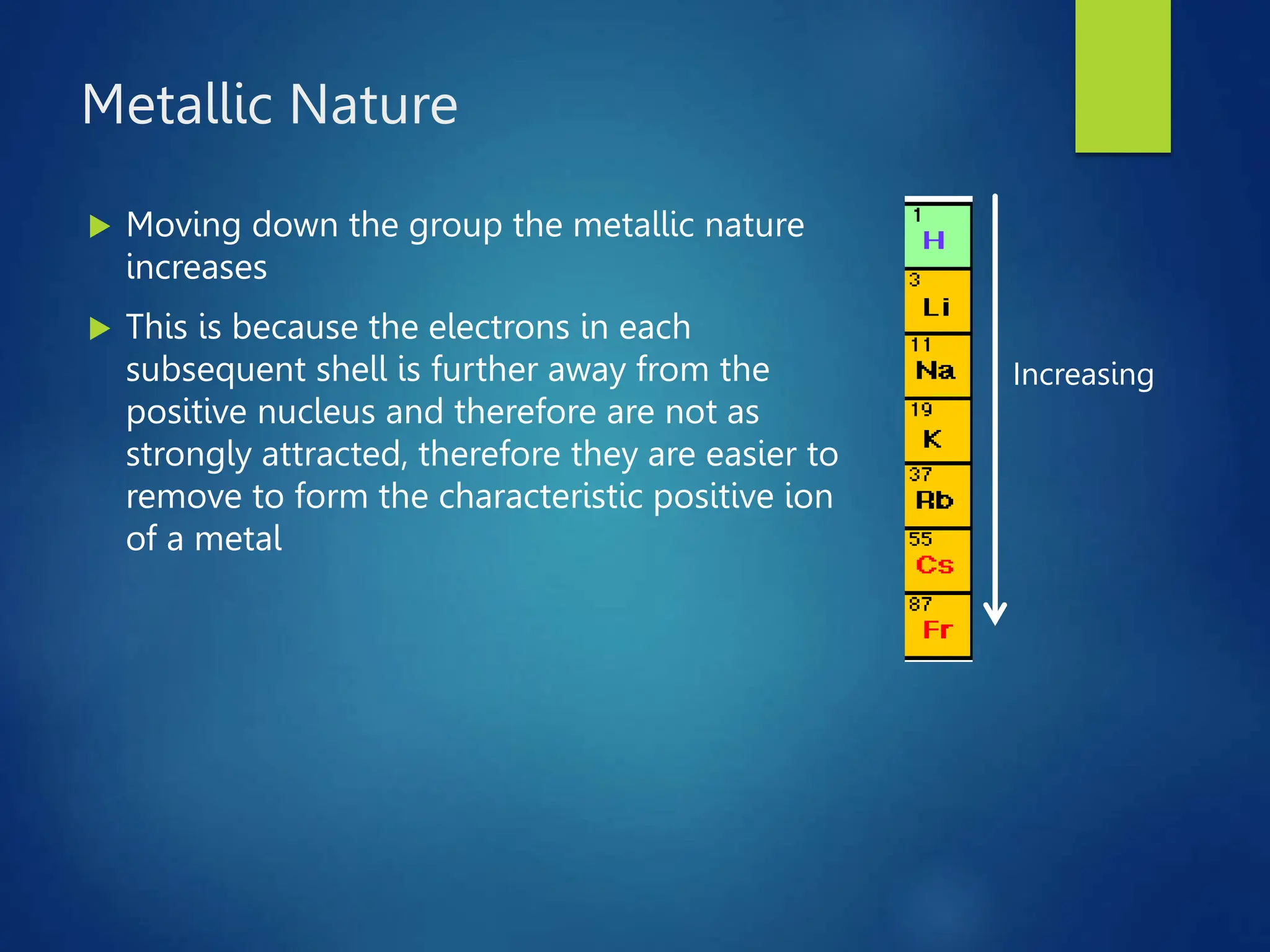 3b. The periodic table and trends.pptx 11 | PPTX