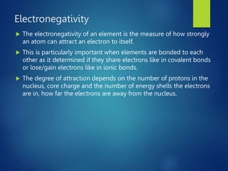 3b. The periodic table and trends.pptx 11 | PPTX | Chemistry | Science
