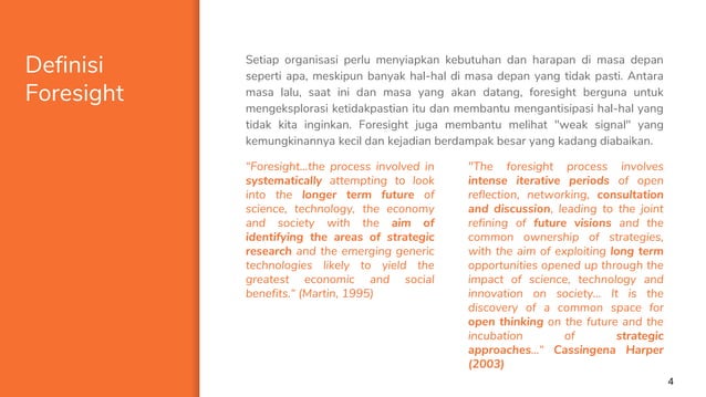 Foresight Riset Kelautan P2O LIPI | PPT