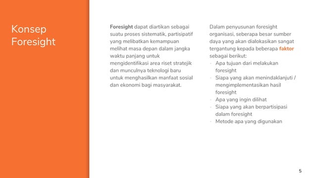 Foresight Riset Kelautan P2O LIPI | PPT