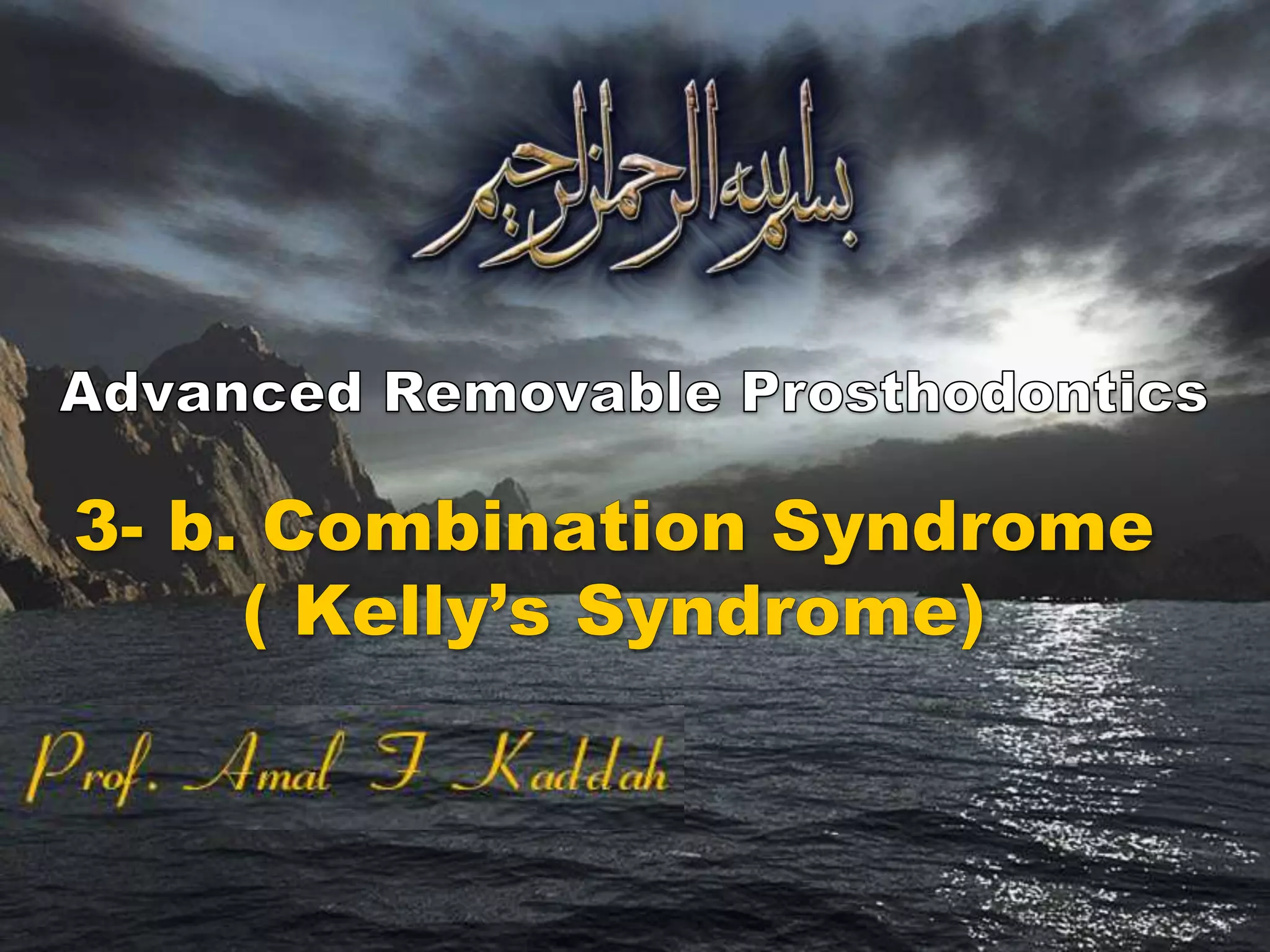 3 b combination syndrome | PPT